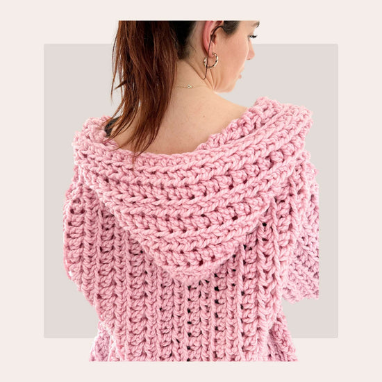 Ariana Grande Hooded Cardigan | Digital Pattern – Cat Kemble